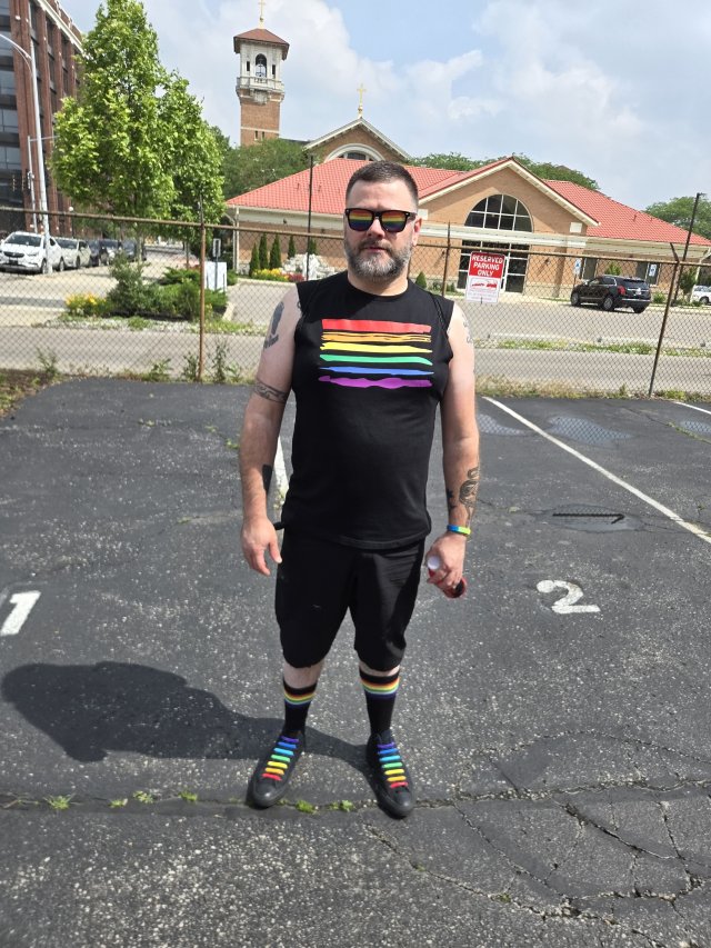 Bob DeMoss, 45, Dayton - "GayFriendly"